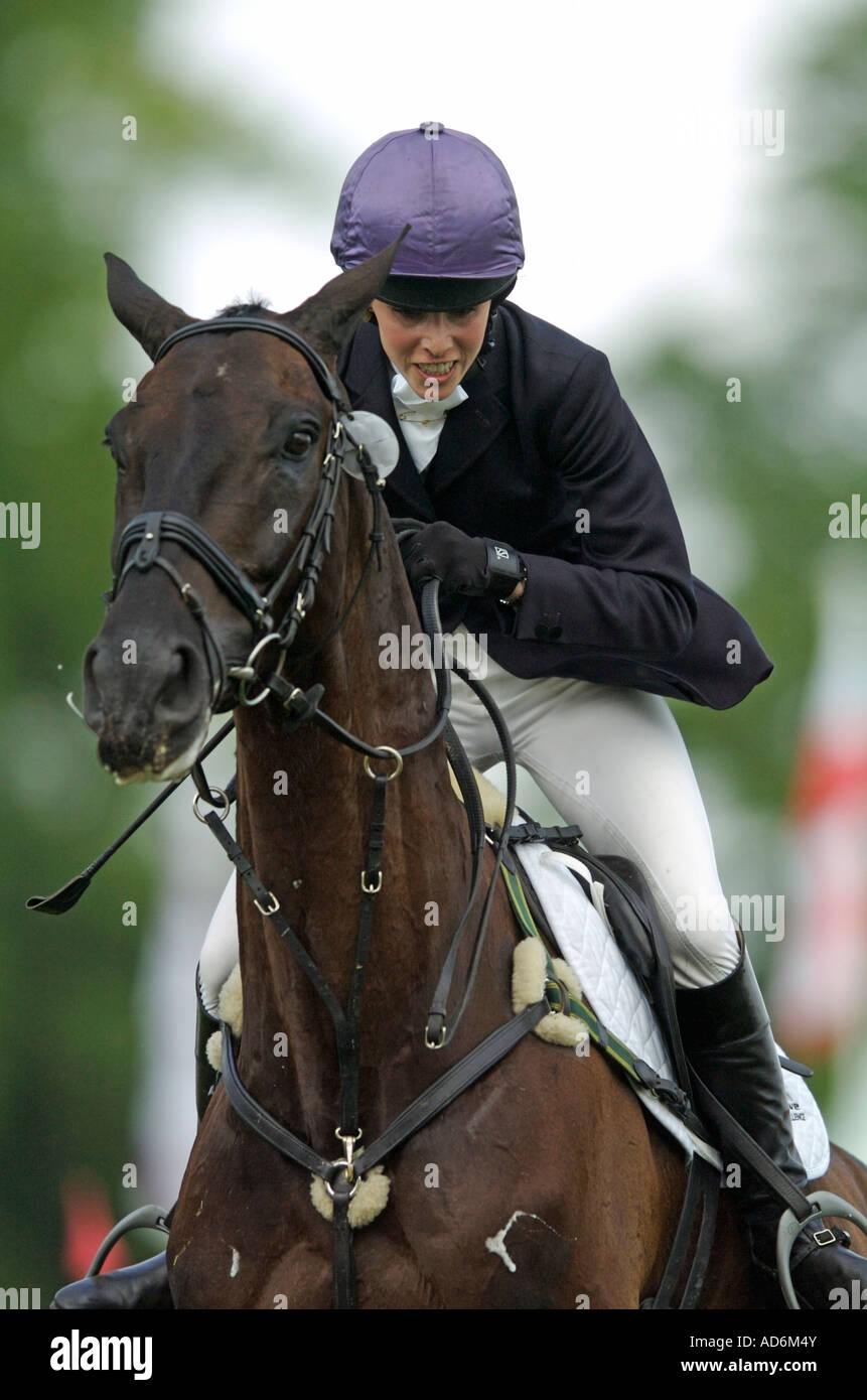 Dee Kennedy on Big El Bramham International Horse Trials 10 06 2007 ...