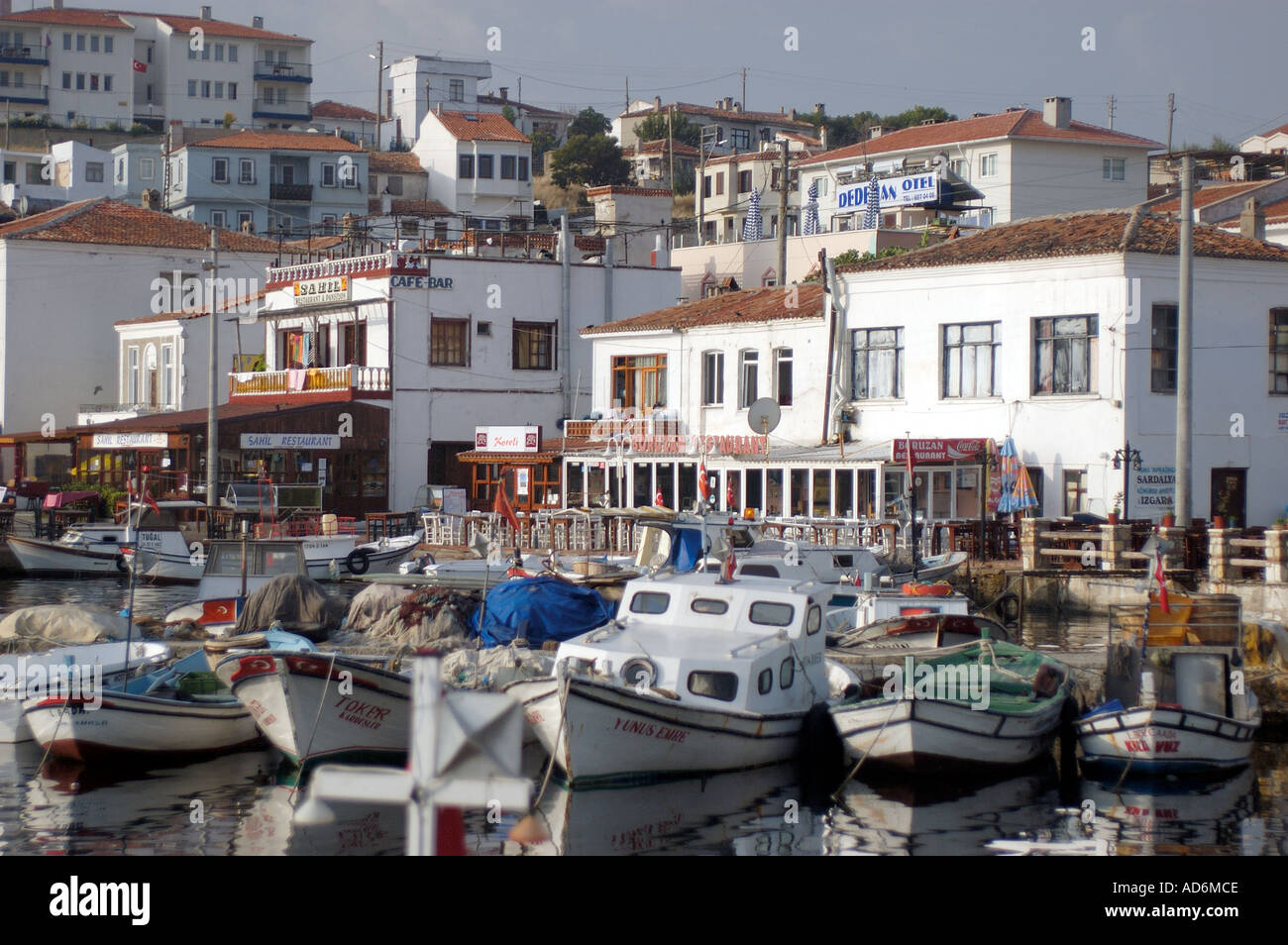 bozca ada center Stock Photo - Alamy