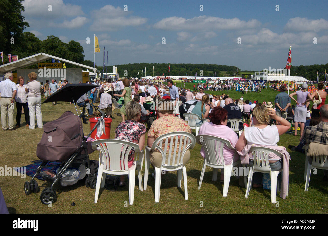 Crowds at Bramham Bramham International Horse Trials 10 06 2007 Bramham ...