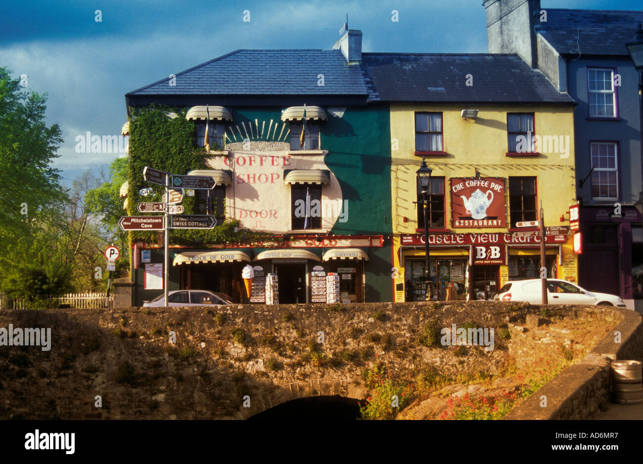 Coffee shop in the town of Cahir County Tipperary Ireland May 2005 ...