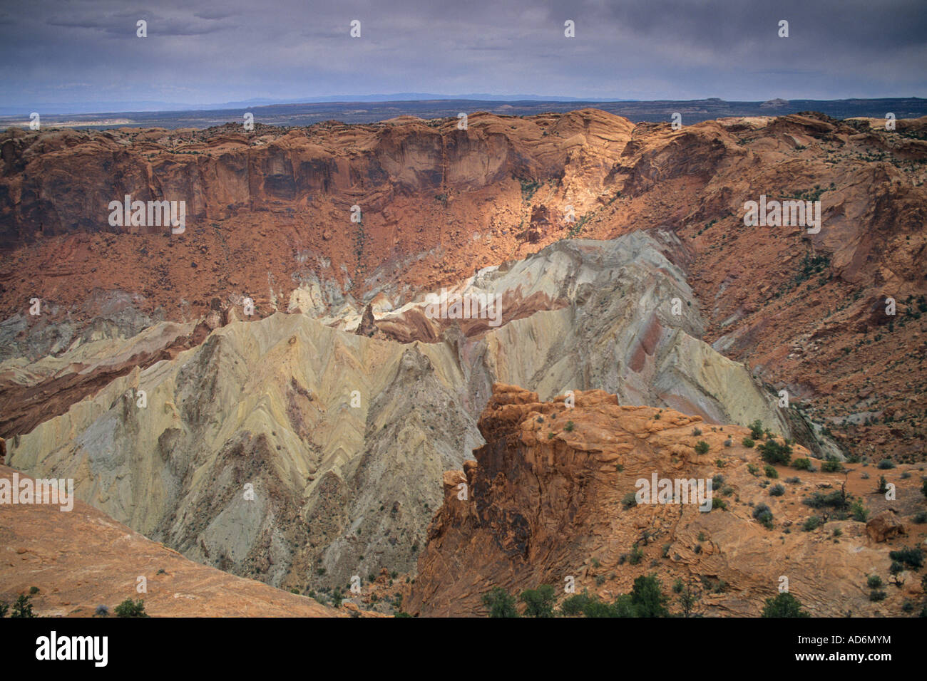 Upheaval Dome Island in the Sky District Canyonlands National Park UTAH ...