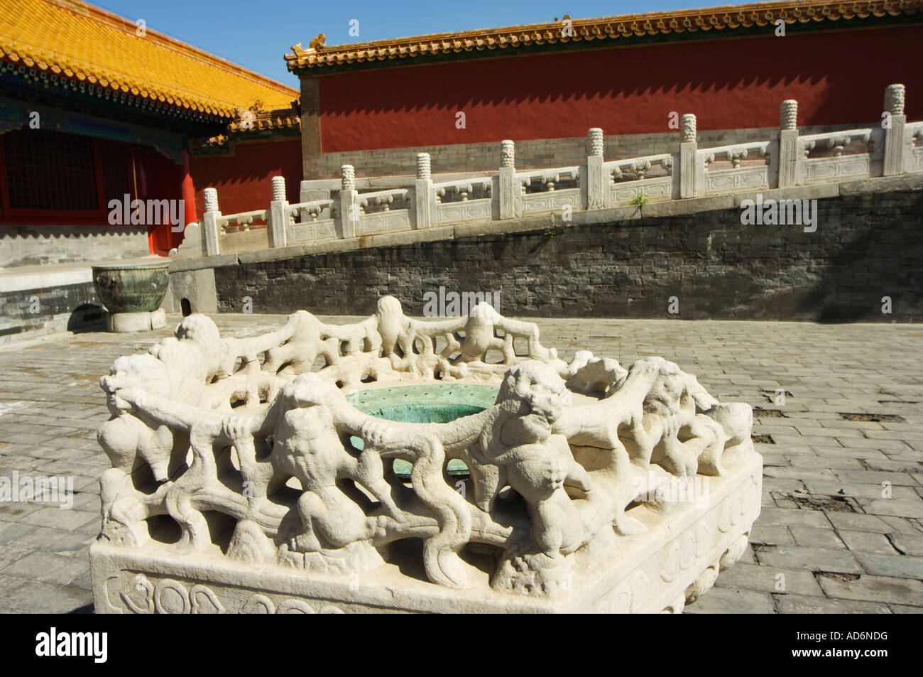 a water fountain in Zijin Cheng The Forbidden City Palace Museum Unesco ...