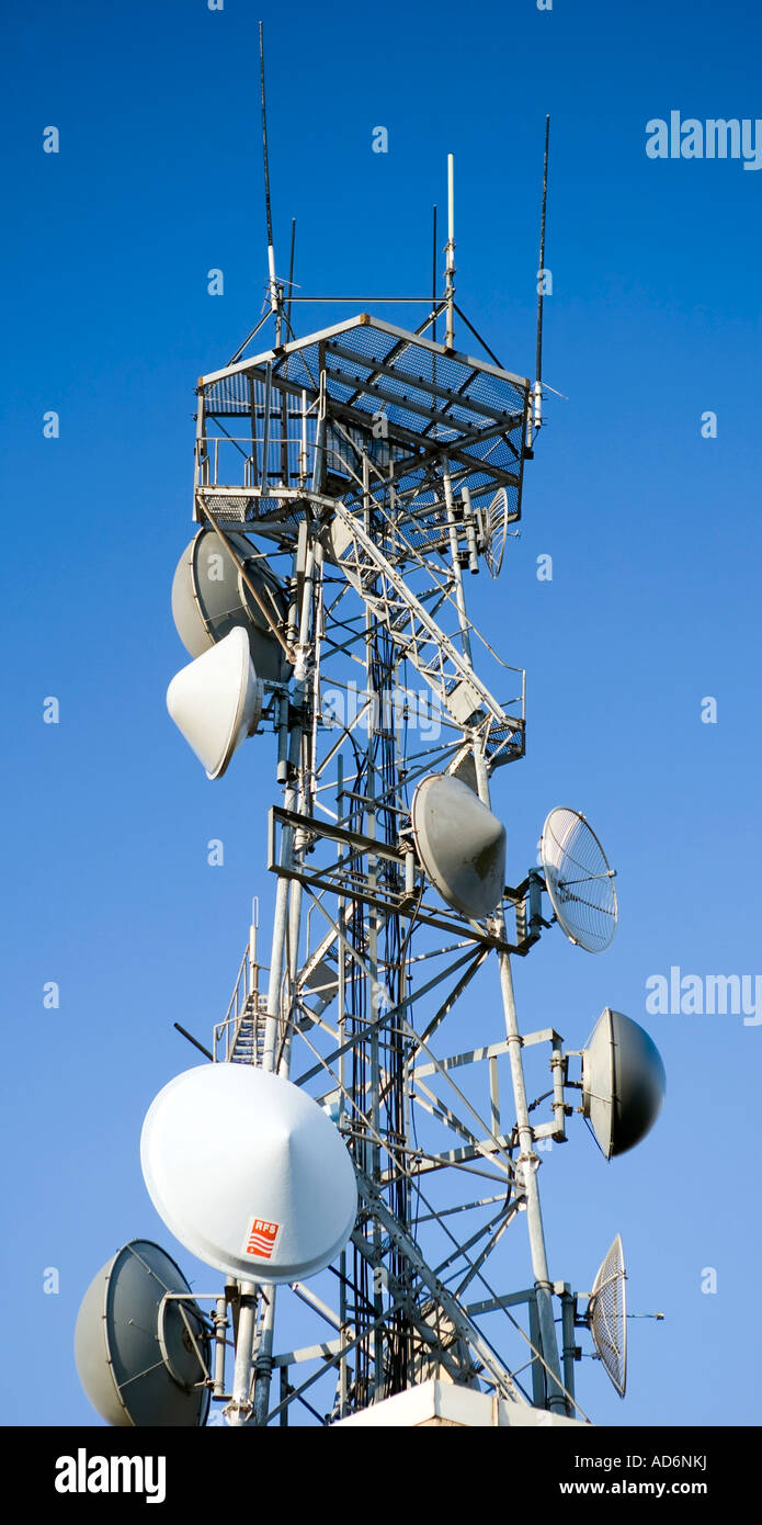 Communications antenna hi-res stock photography and images - Alamy