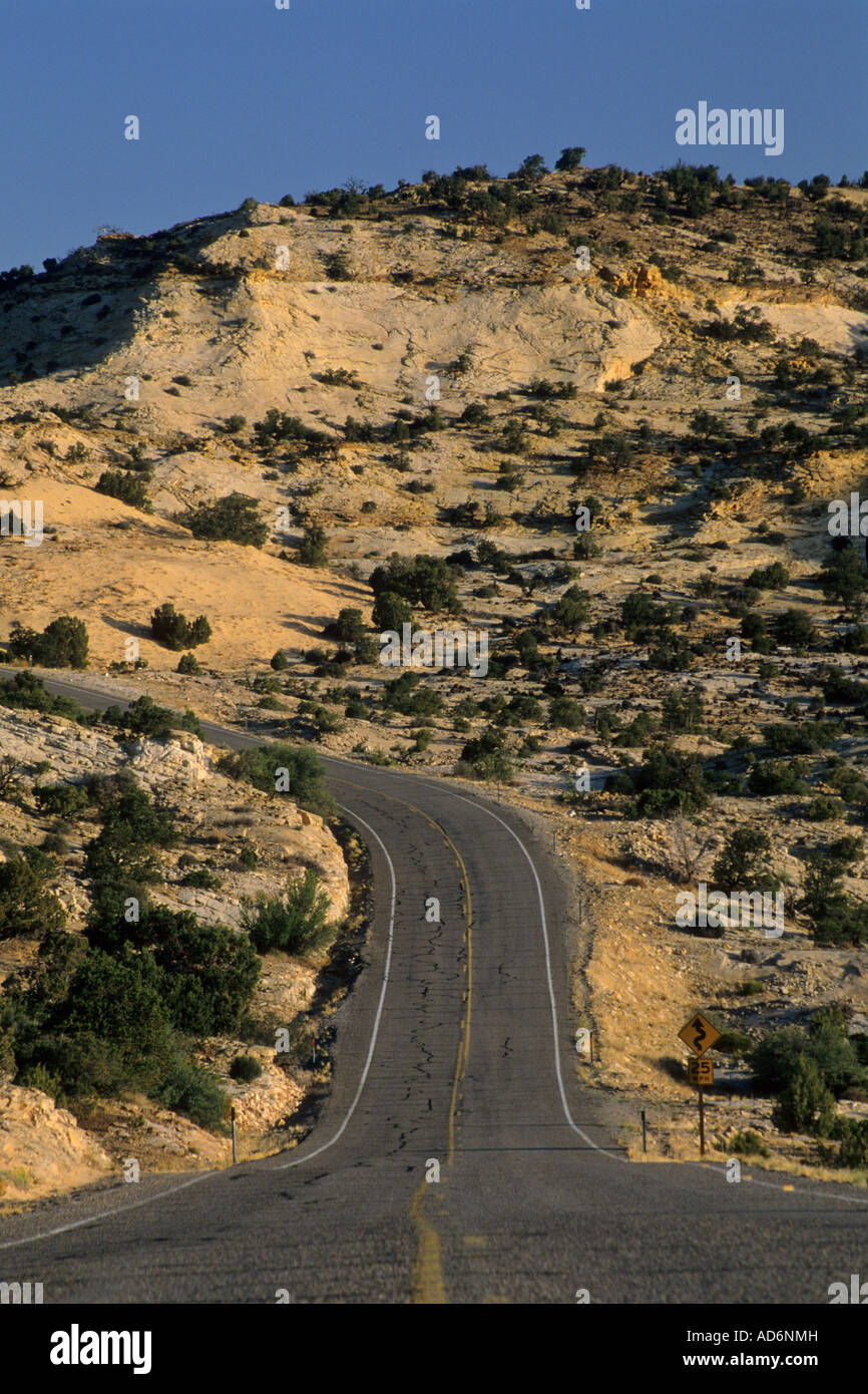 Grand staircase escalante national monument sign hi-res stock ...