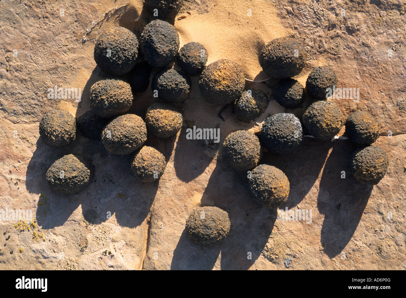 Moqui marbles grand staircase escalante national hi-res stock ...