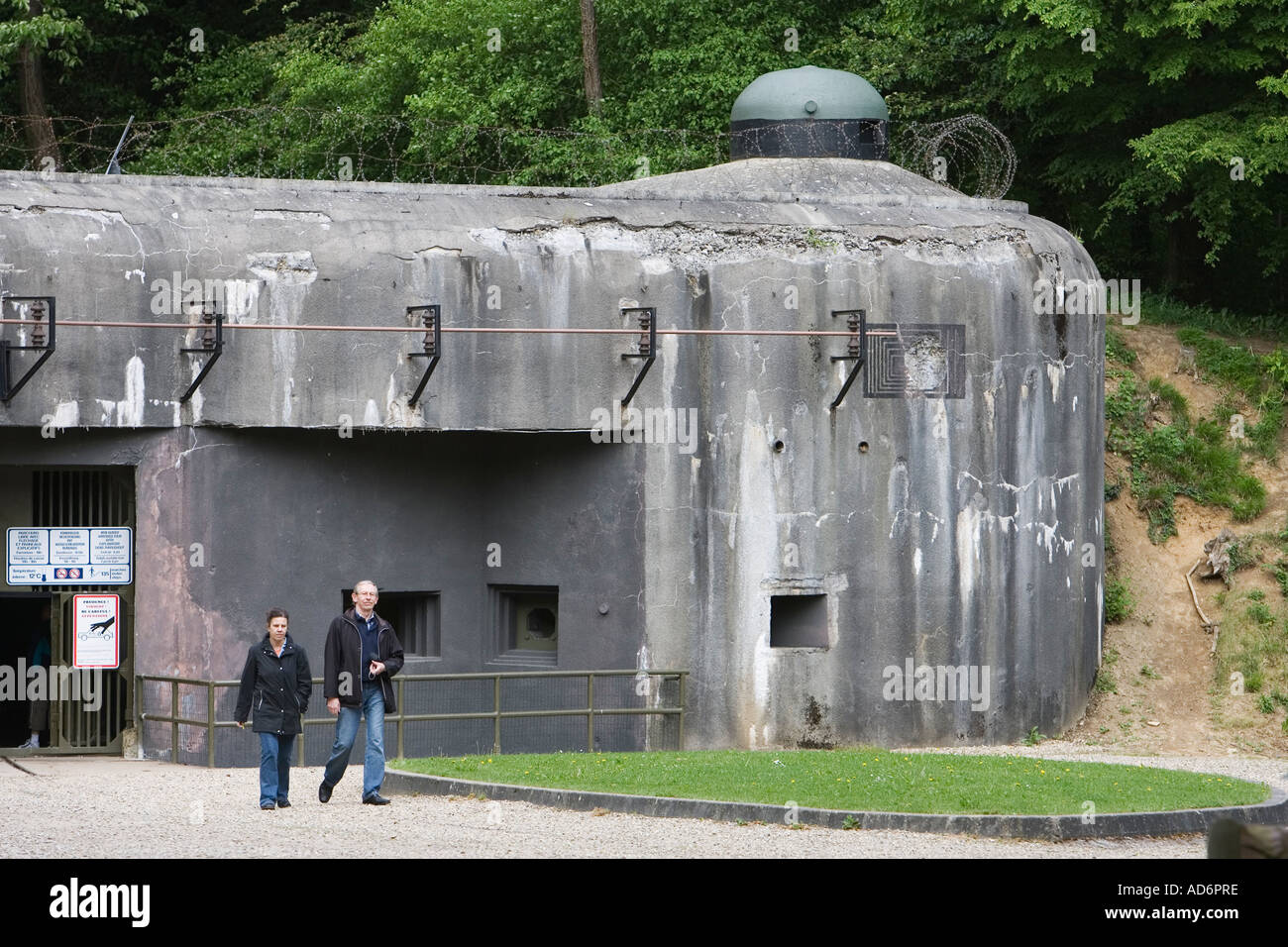 Fort Schoenenbourg bunker system on the Maginot Line Ouvrage ...
