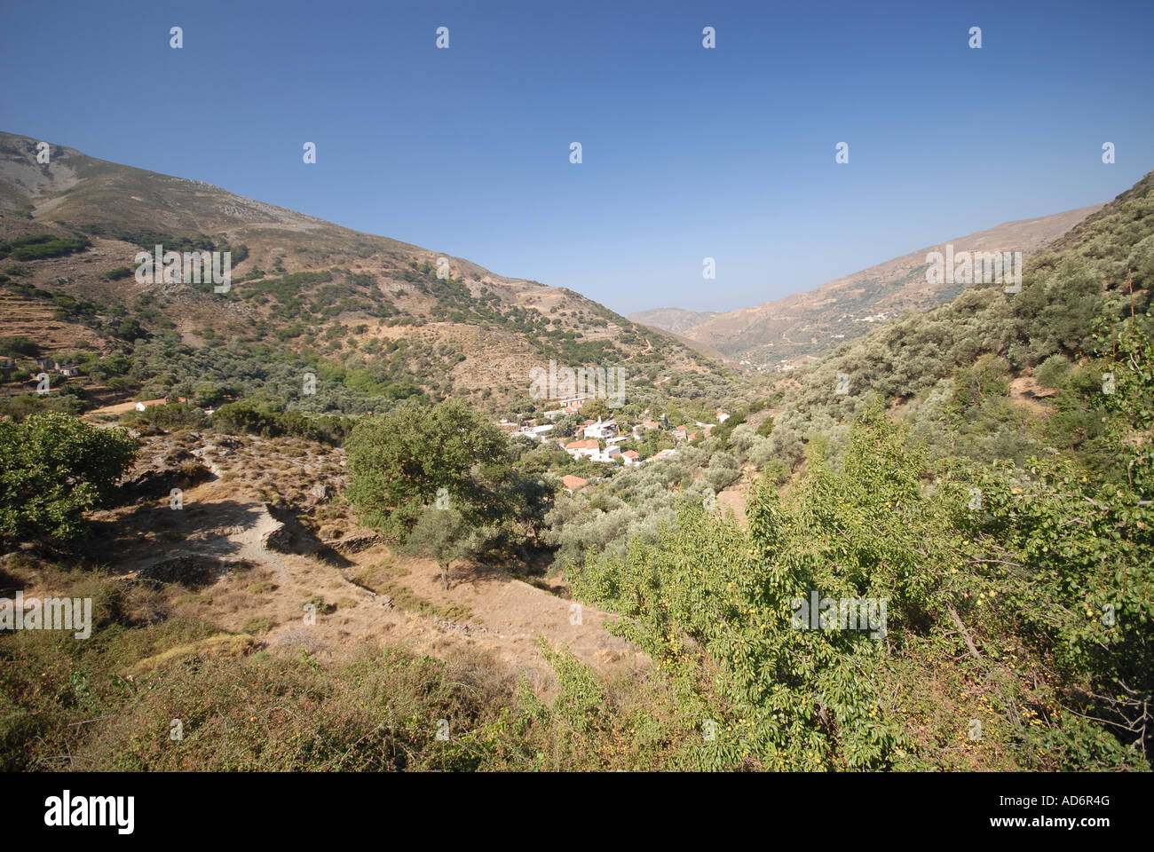 CRETE Countryside in the far west of Hania province Stock Photo - Alamy