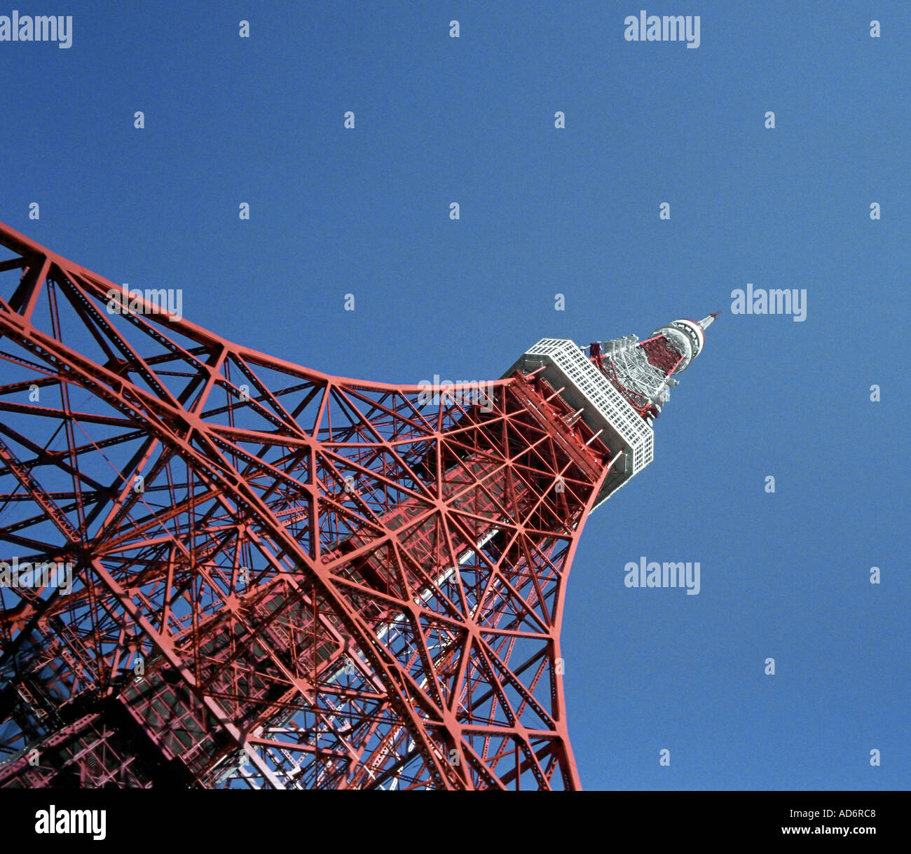 View of the 333 meters high Tokyo Tower the world s tallest self ...