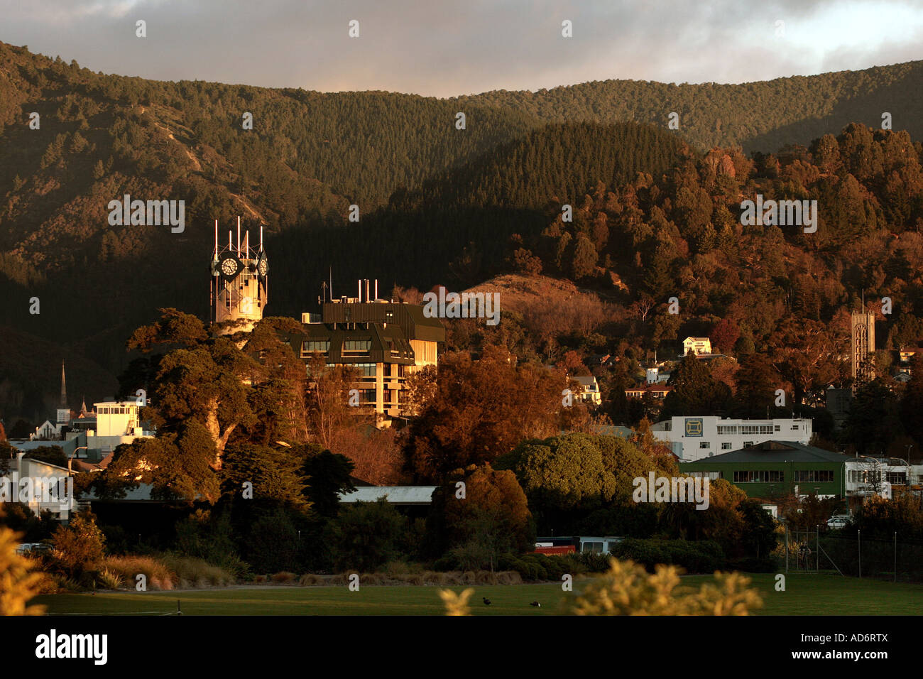 The civic building, left, and the Christ Church Cathedral tower to the ...