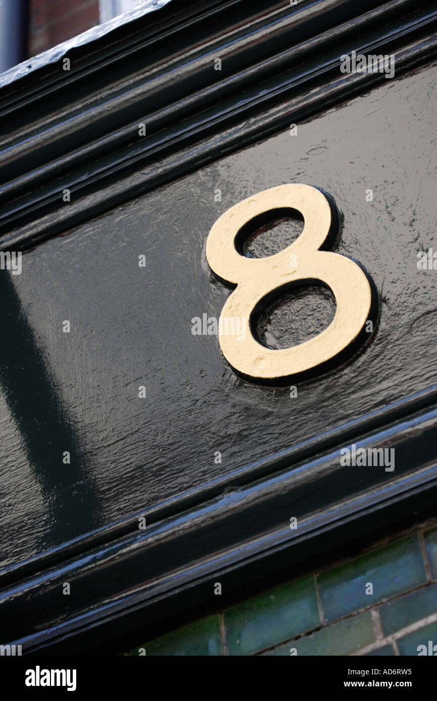 The number Eight Stock Photo - Alamy