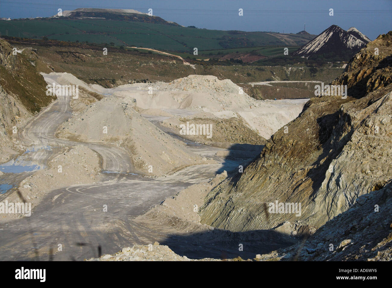 Cornish China Clay Pit High Resolution Stock Photography and Images - Alamy
