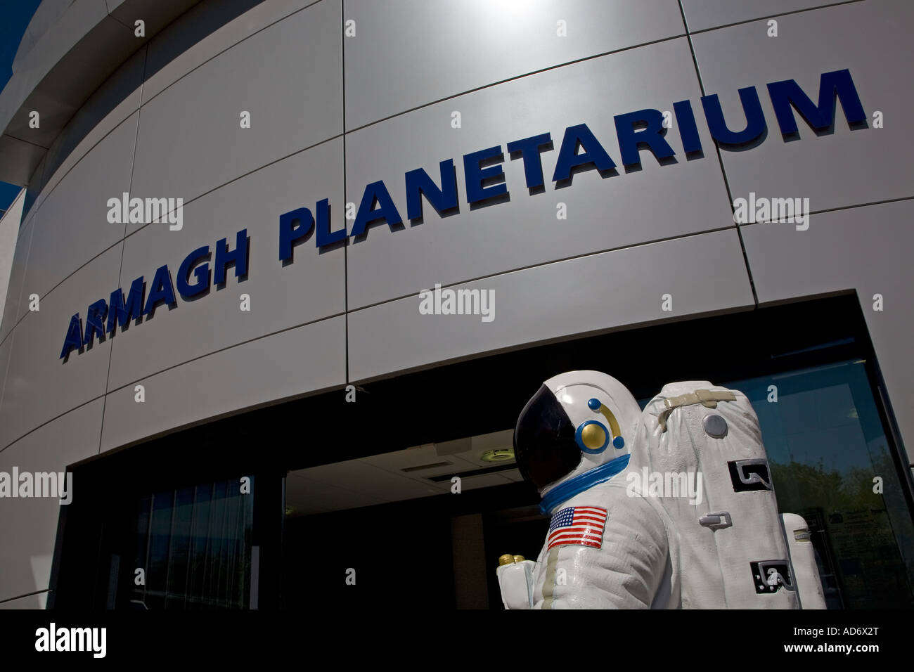 Astronaut's spacesuit at the The Planetarium, Armagh Observatory in ...