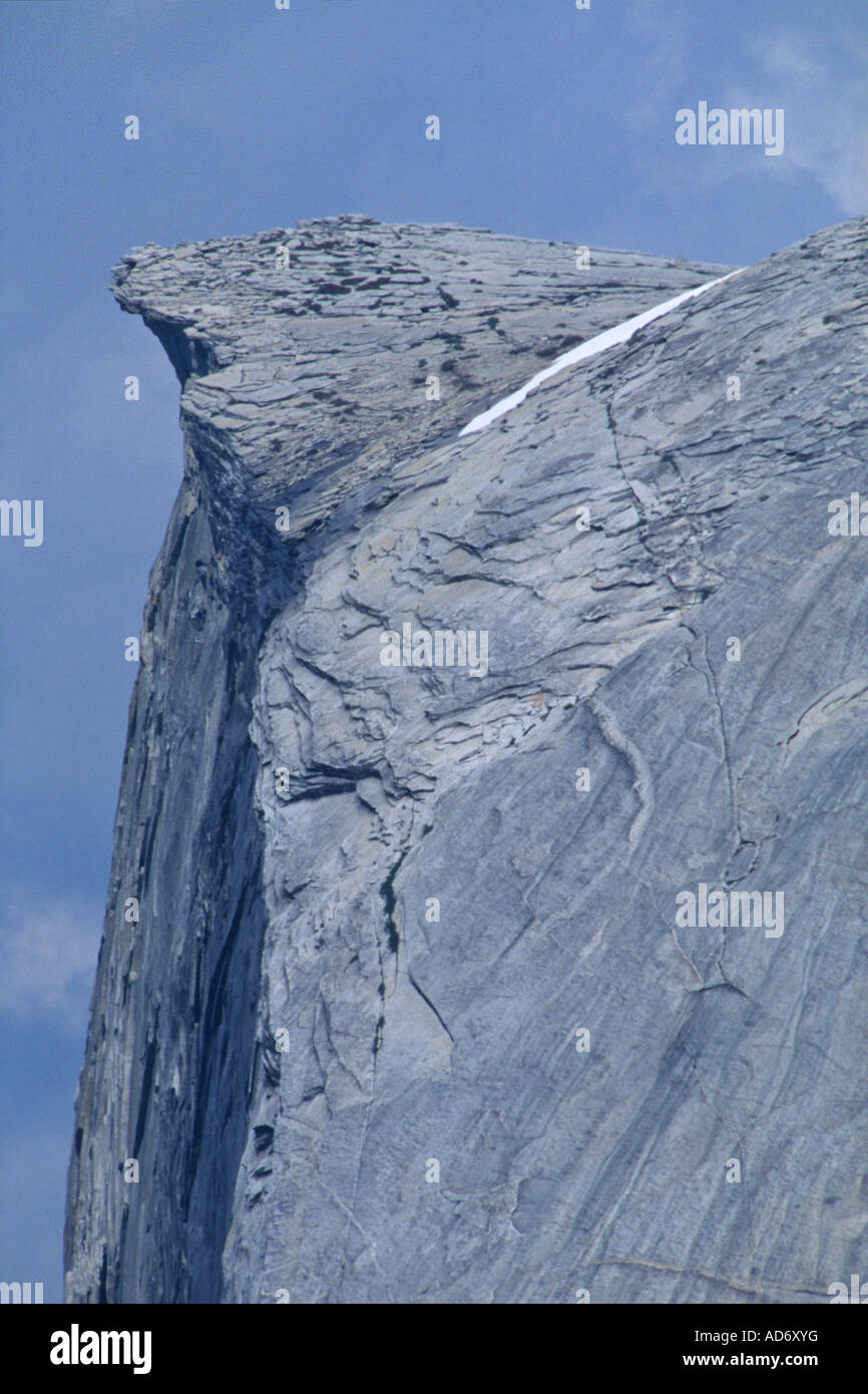 Exfoliation atop Half Dome from Washburn Point Yosemite National Park ...