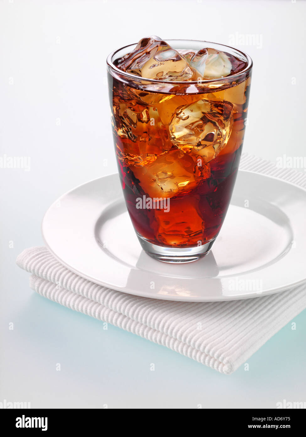GLASS OF COLA Stock Photo - Alamy