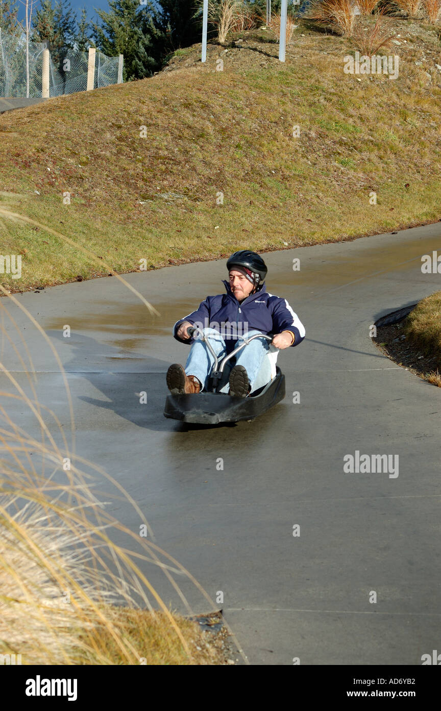 Luge queenstown hi-res stock photography and images - Alamy