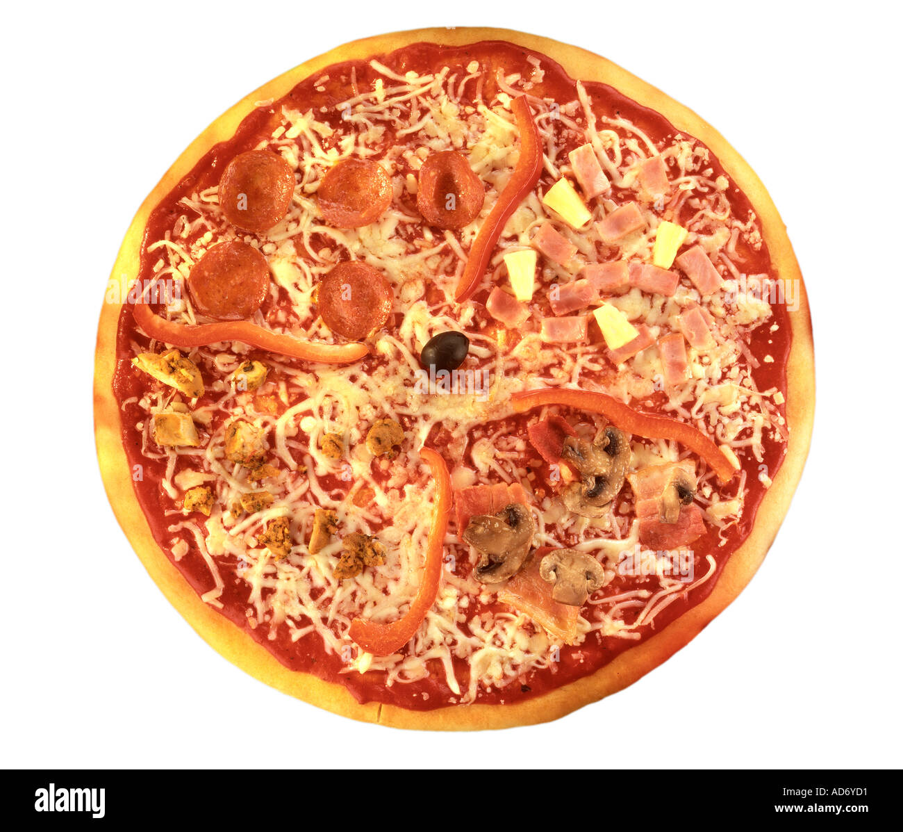 PIZZA CUT OUT Stock Photo - Alamy