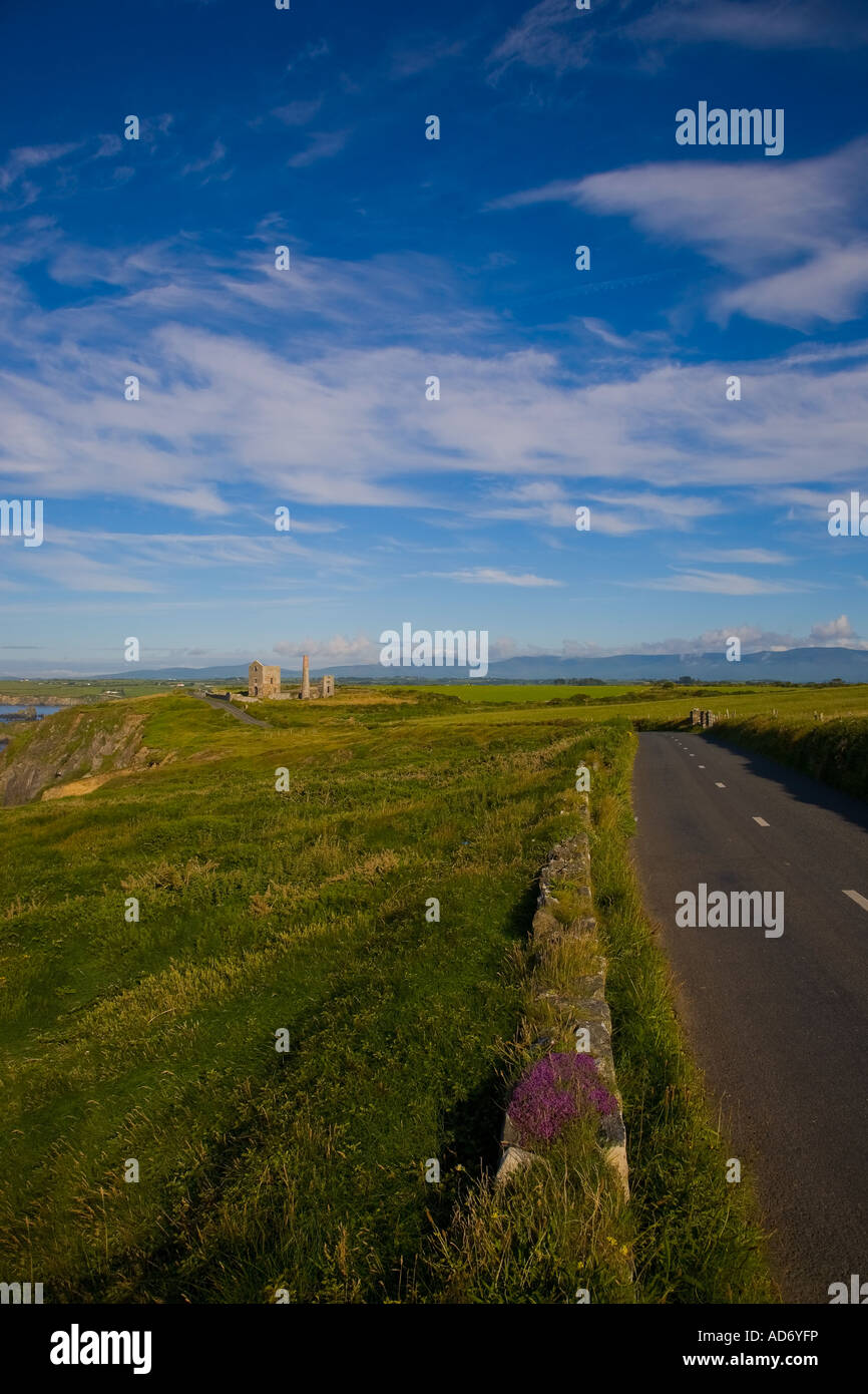 The old Copper Mine Buildings at Tankardstown in the UNESCO designated ...