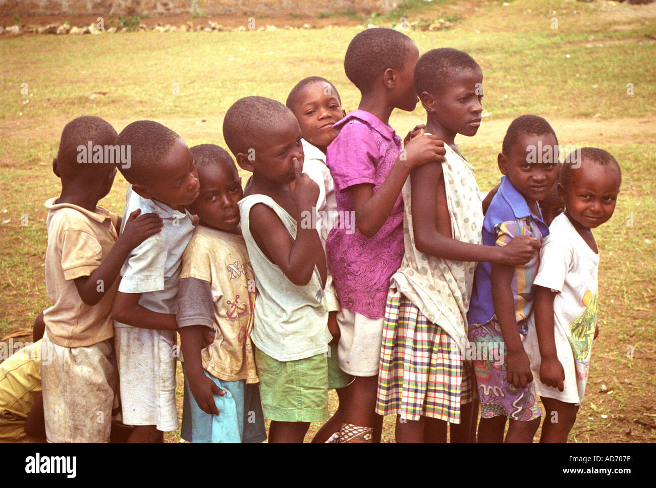 School children Mombasa Kenya Stock Photo - Alamy