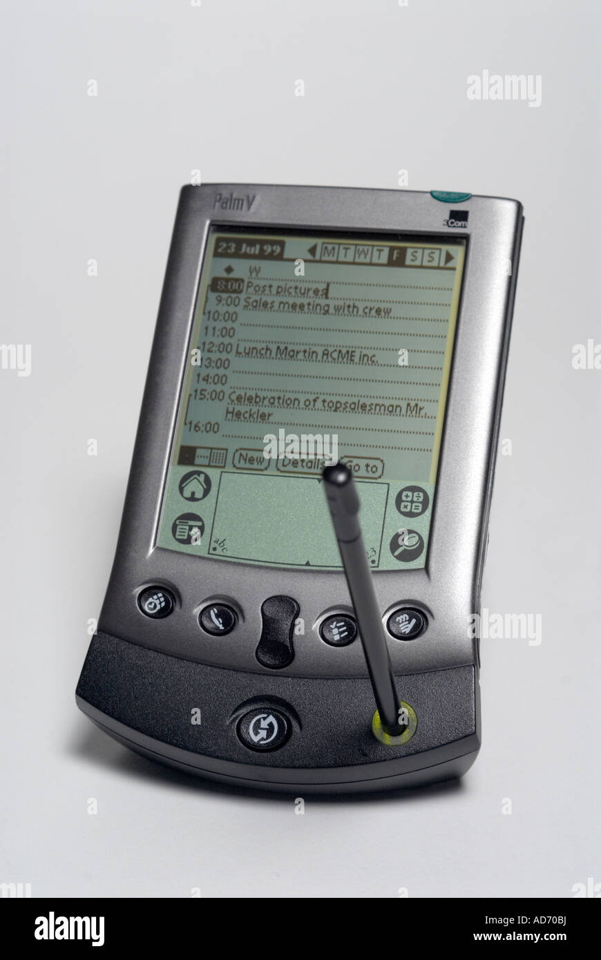 Palm V from 3Com This PDA was introduced 1999 Stock Photo - Alamy
