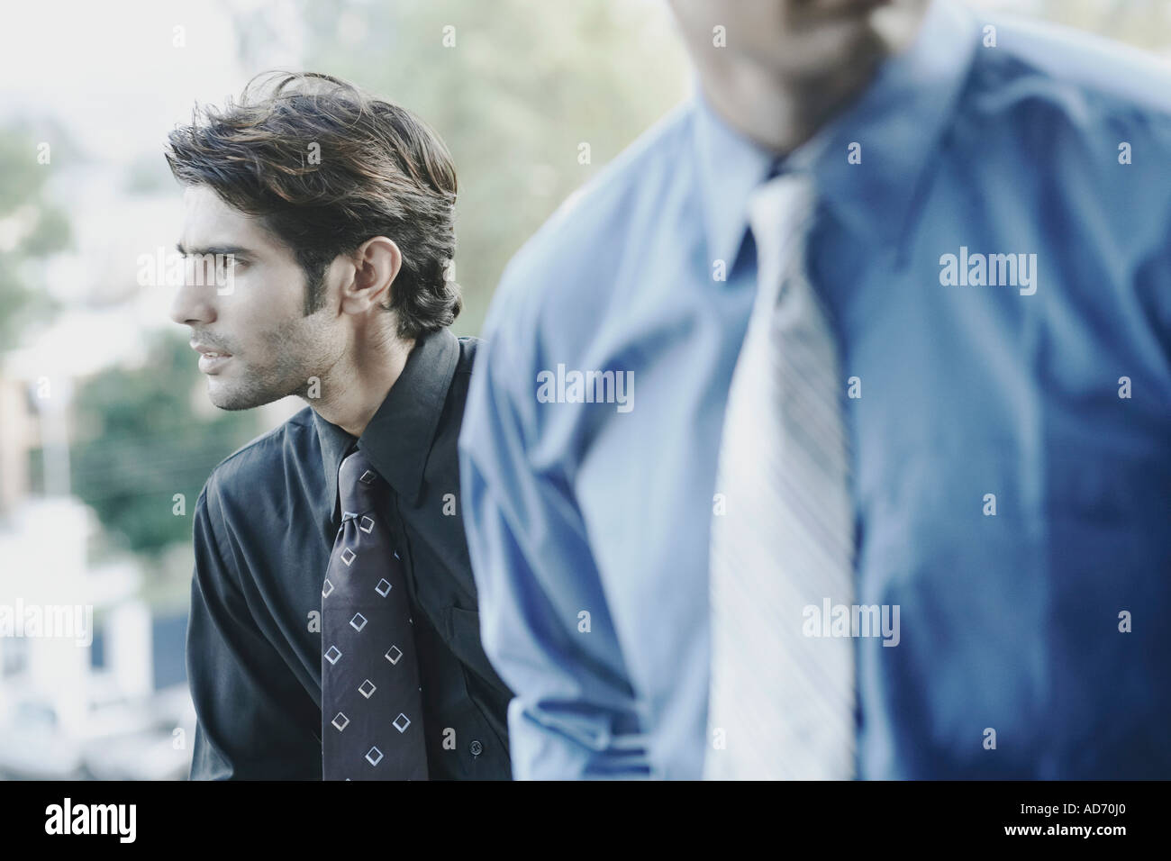 Two people standing close hi-res stock photography and images - Alamy