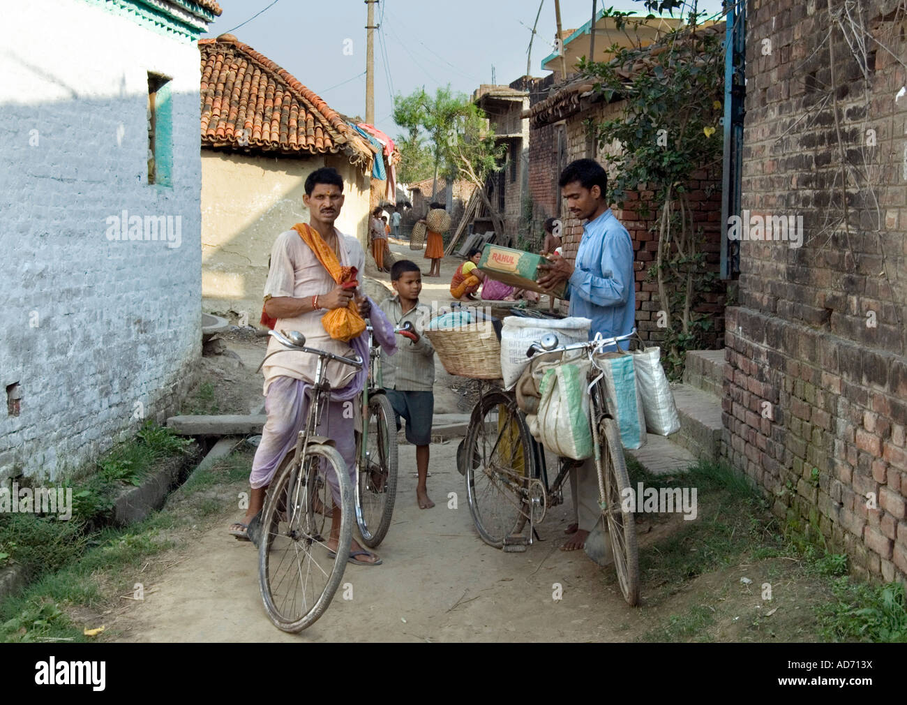 Street scene in Jaitapur Stock Photo - Alamy