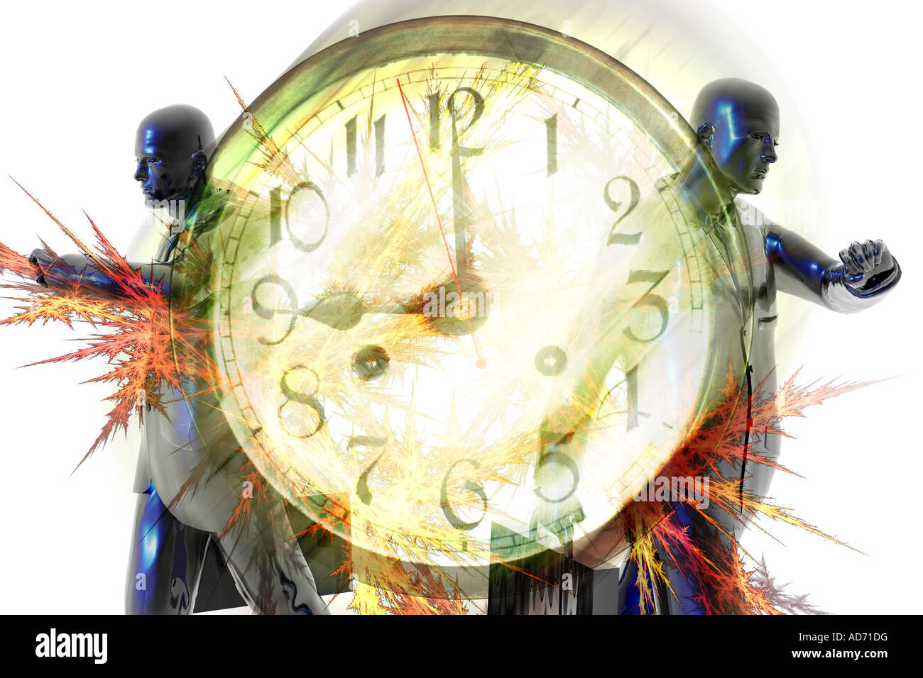 Business men checking their watches Stock Photo - Alamy