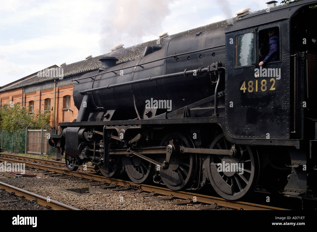 stanier class 8f no 48182 great central railway leicestershire england ...
