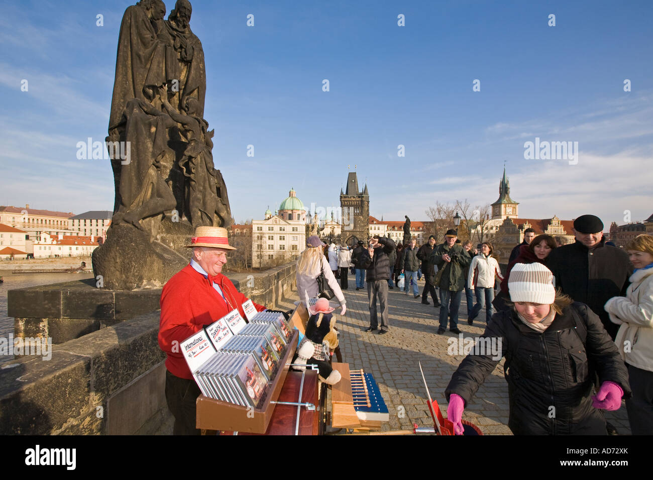 Prague castle hradcany powder tower hi-res stock photography and images ...