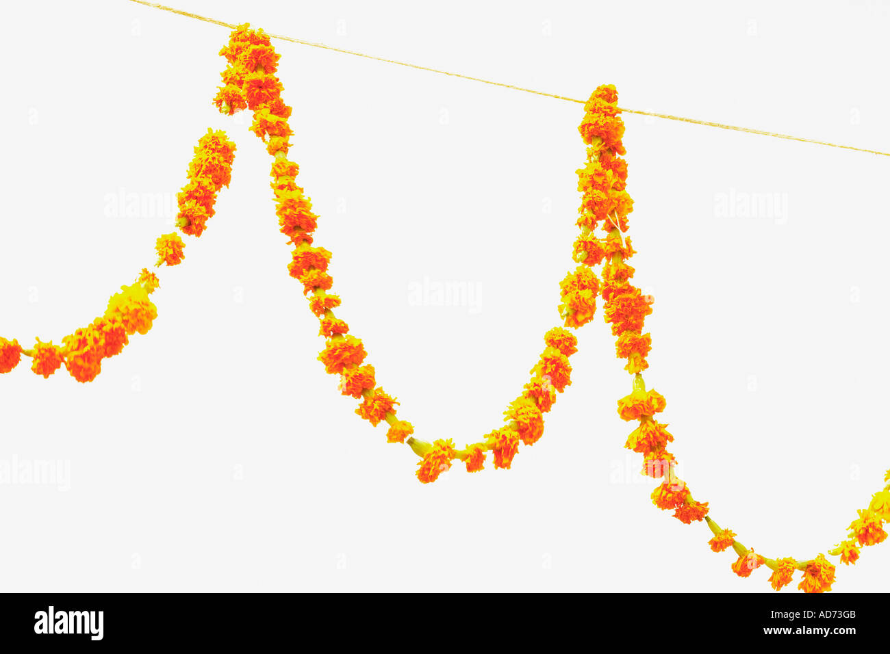 Hanging flower garland hi-res stock photography and images - Alamy