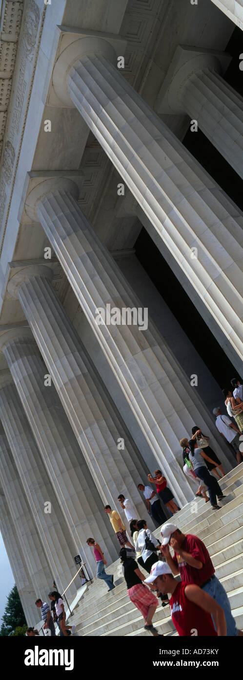 The Lincoln Memorial building in Washington DC, USA Stock Photo - Alamy