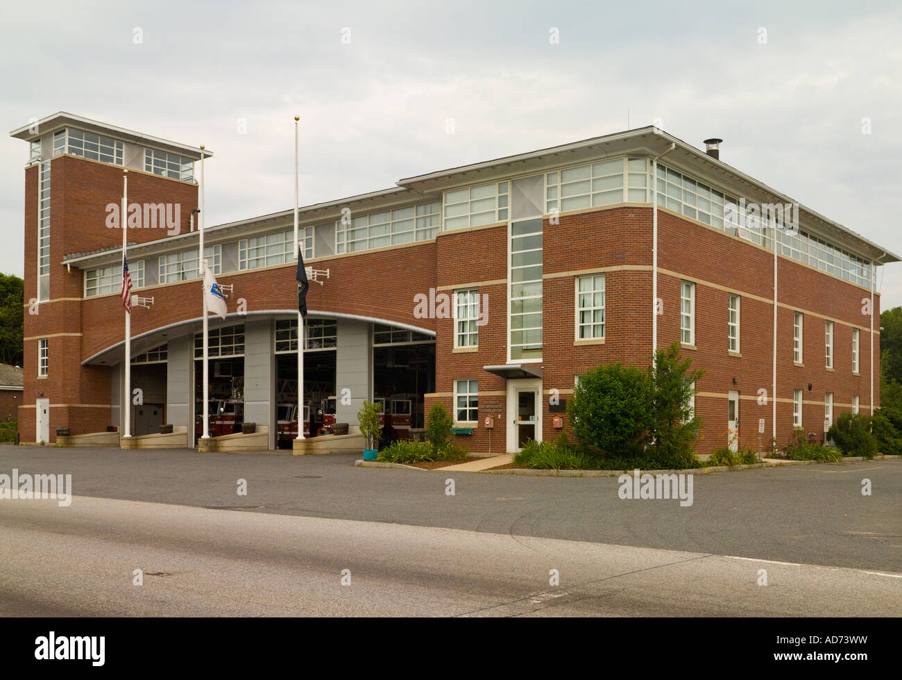 Wellesley Fire Station, Wellesley, Massachusetts, USA Stock Photo - Alamy