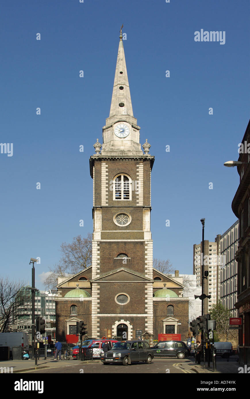 Church of St Botolph Aldgate in the City of London England UK Stock ...