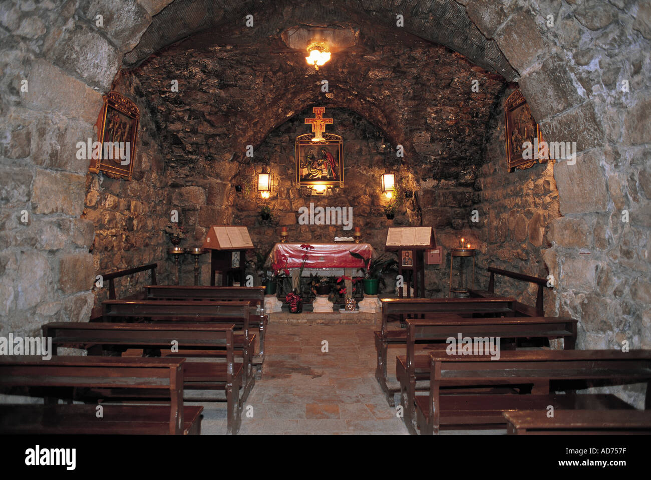 Syria Damascus Saint Paul original church Stock Photo - Alamy