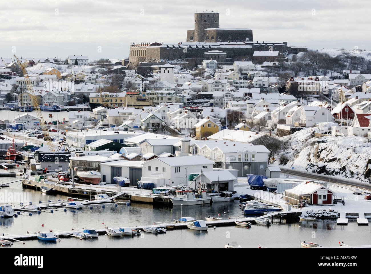 Village of Marstrand. Sweden Stock Photo - Alamy