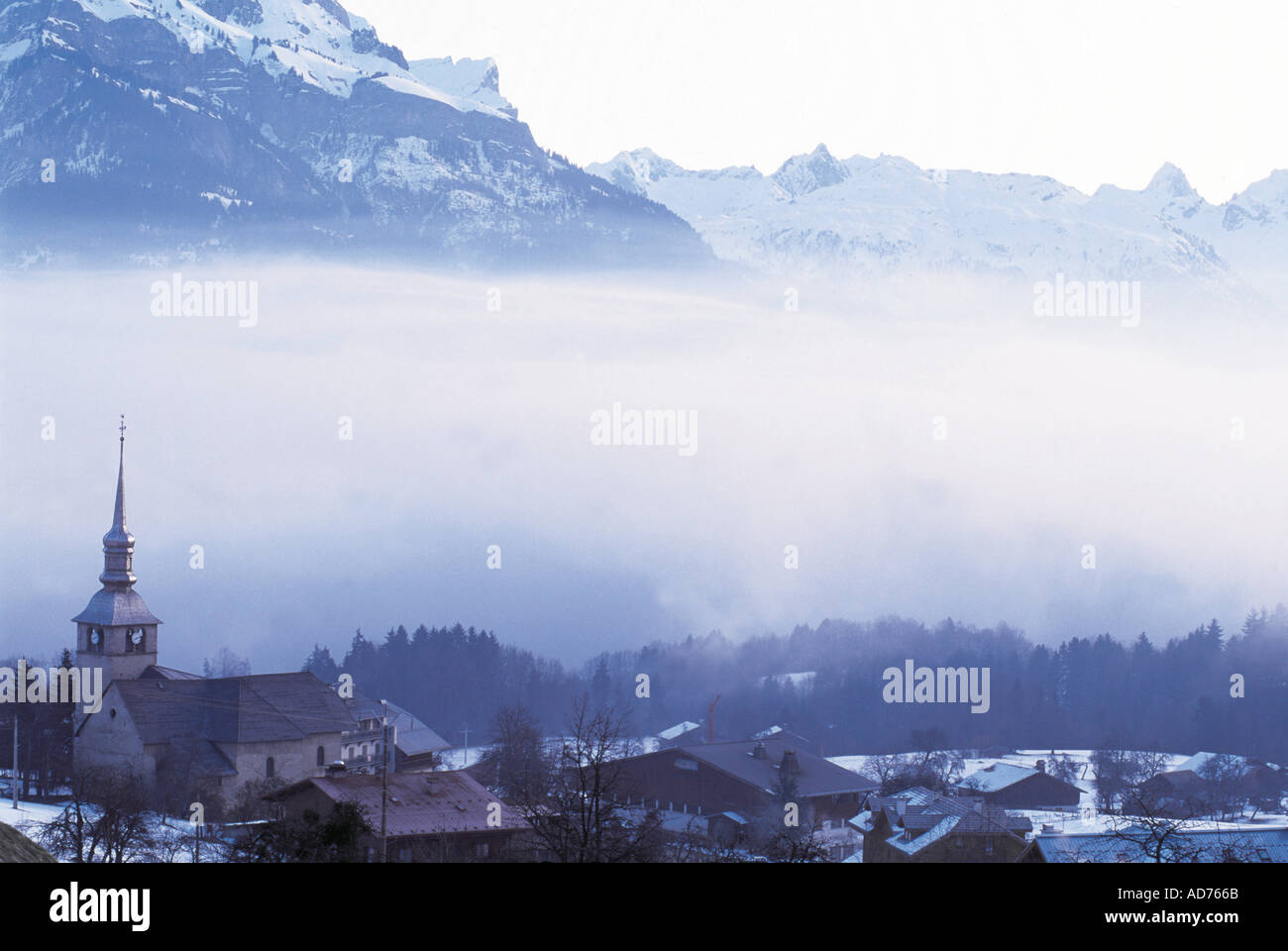 France Alps Combloux Stock Photo - Alamy