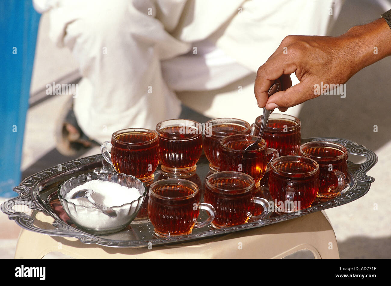 Drinking bedouin tea hi-res stock photography and images - Alamy