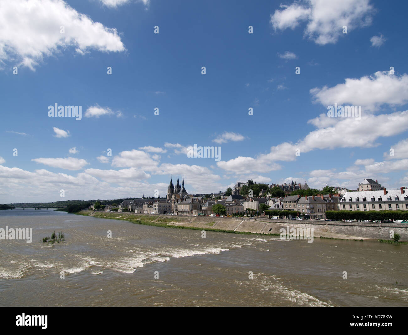 Blois Loire river valley France Stock Photo - Alamy