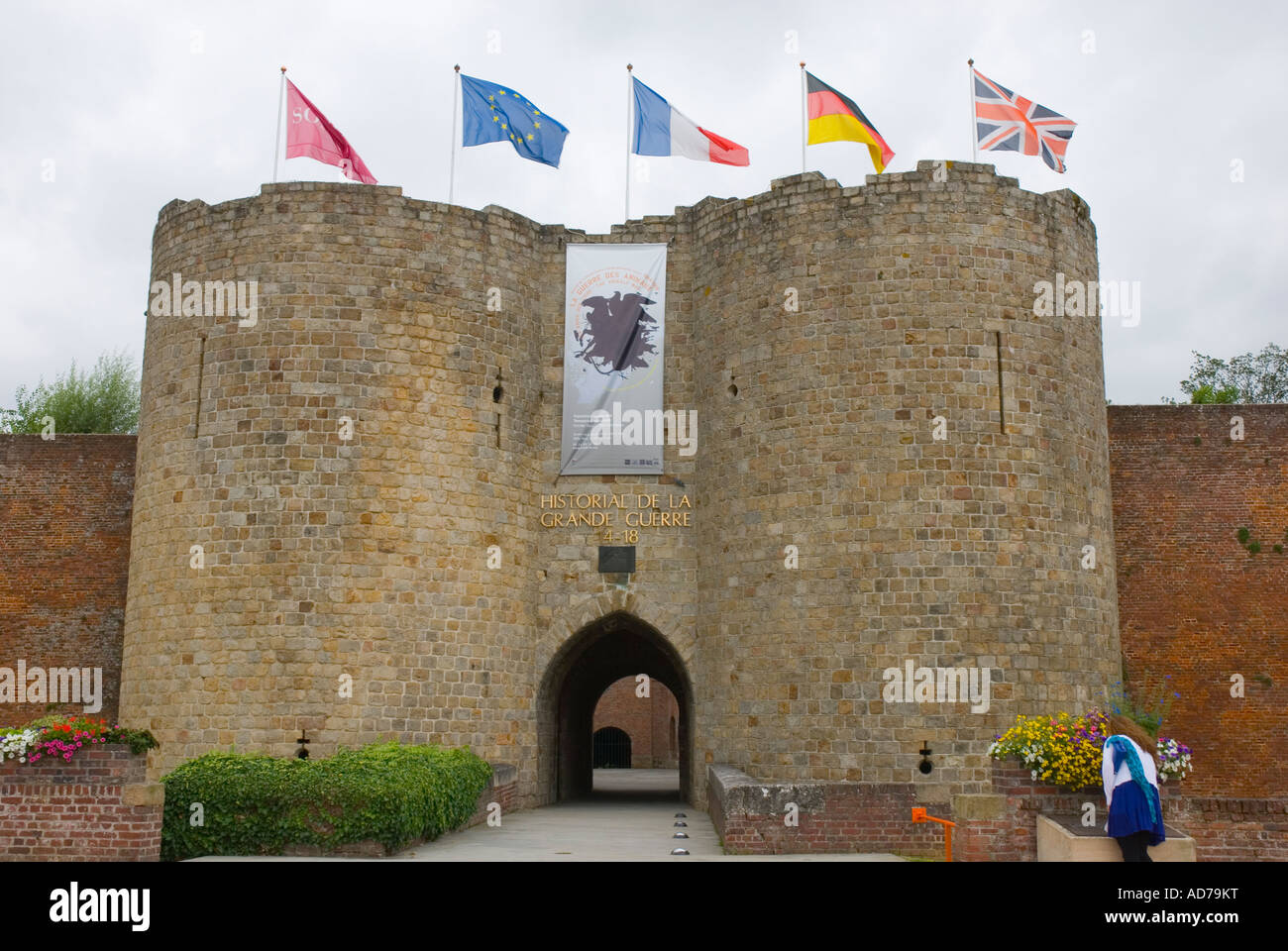 The Historial de la Grande Guerre, Péronne, France Stock Photo - Alamy