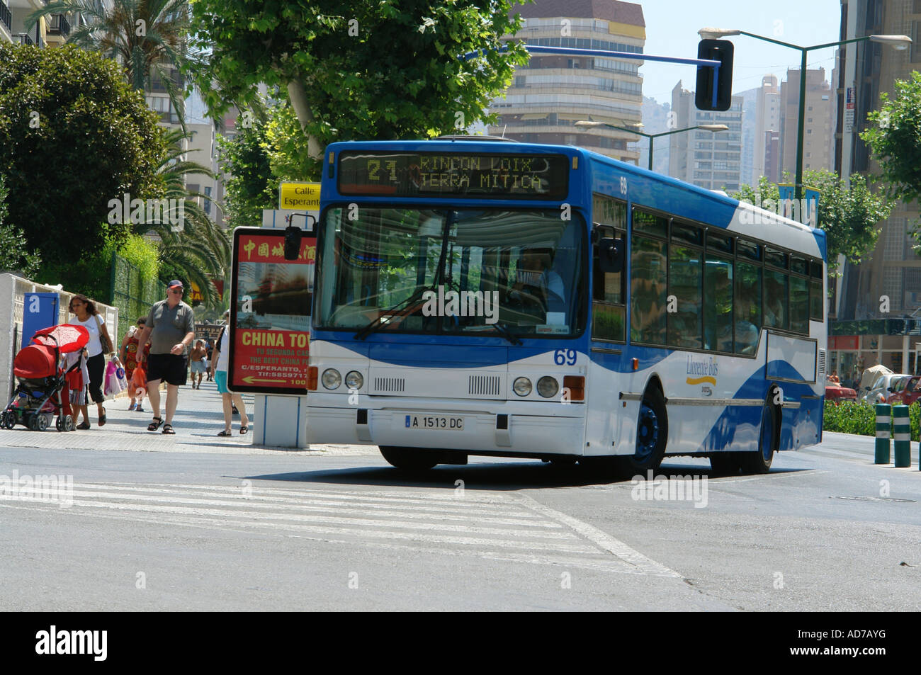 Benidorm Costa Blanca Spain EU 2007 Stock Photo - Alamy