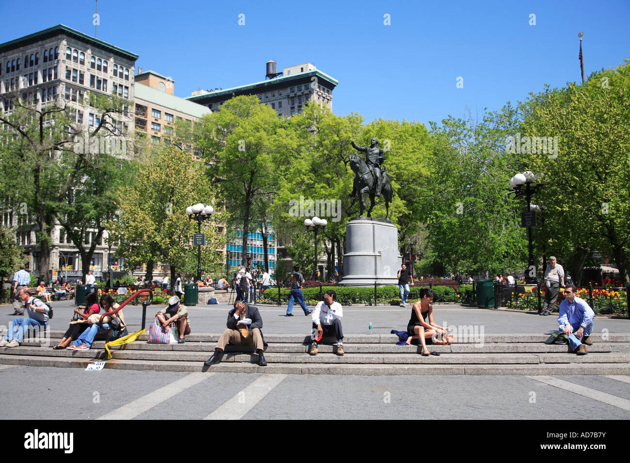 Union Square Manhattan New York City USA Stock Photo - Alamy