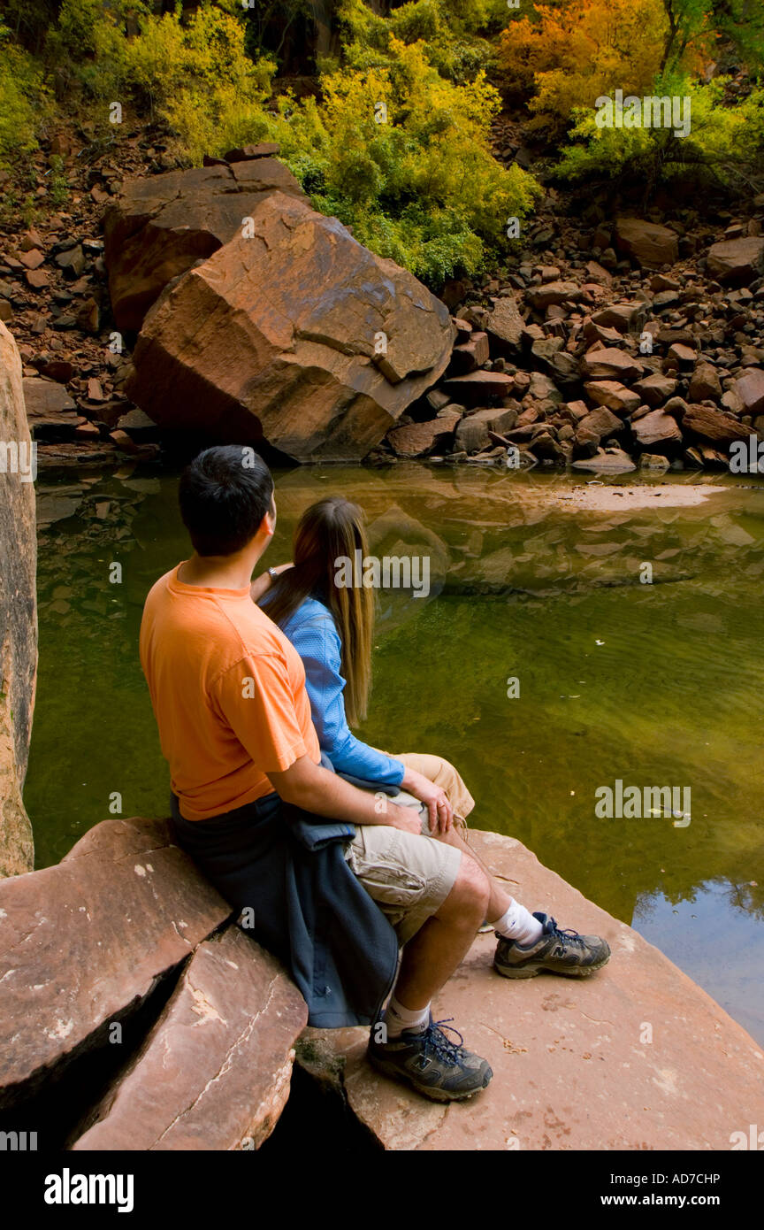 Upper Emerald Pool Emerald Pools Trail Zion Canyon Zion National Park ...