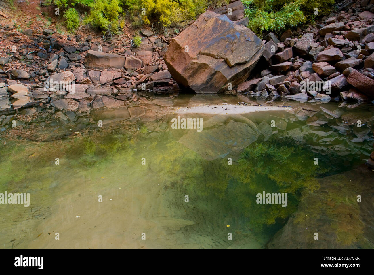 Upper Emerald Pool Emerald Pools Trail Zion Canyon Zion National Park ...