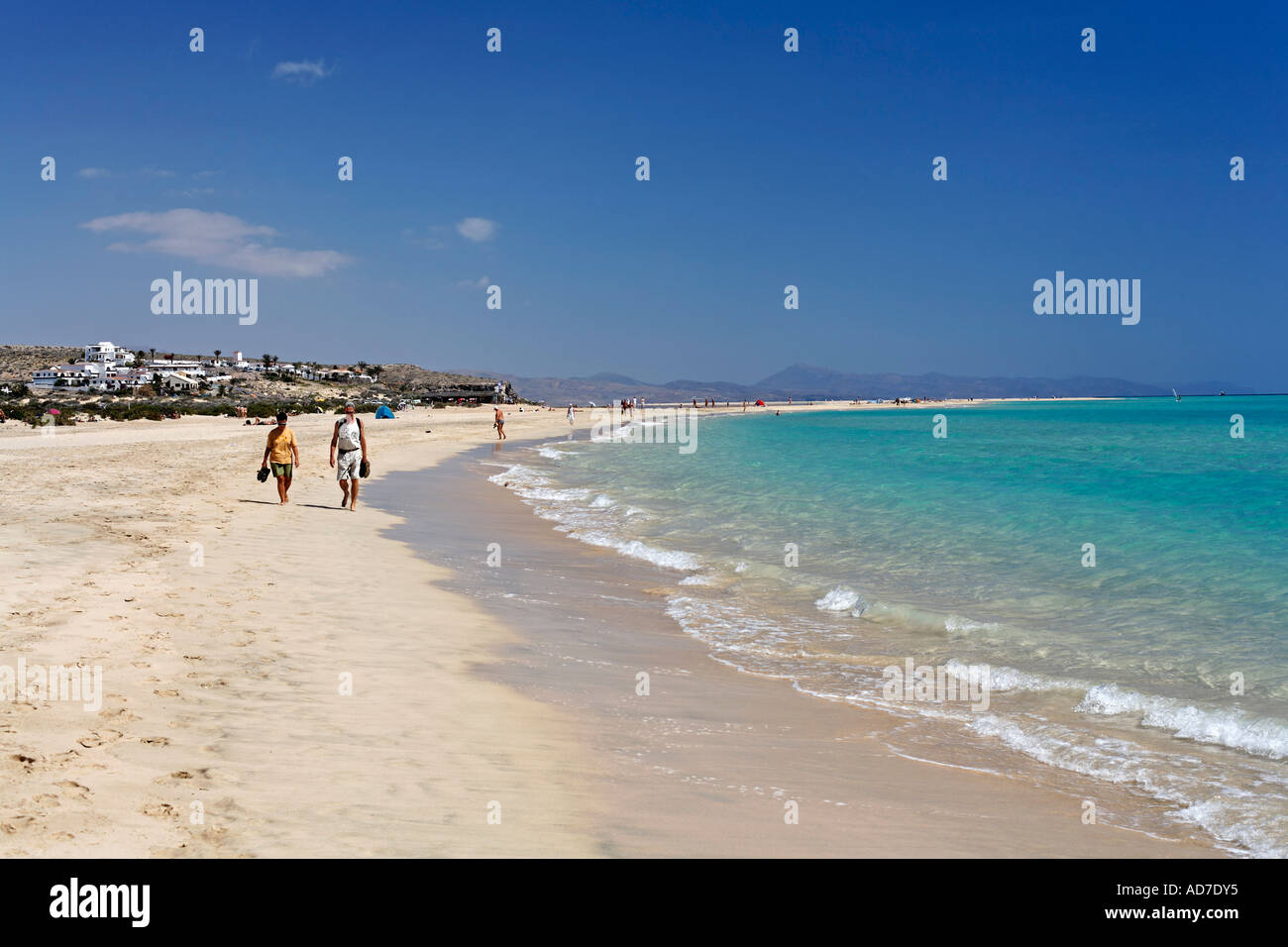 Risco del Paso Playa de Sotavento Jandia Fuerteventura Canary Islands ...