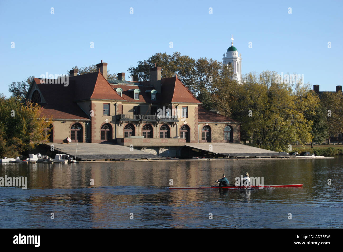 View across the river from Harvard business school boston ...