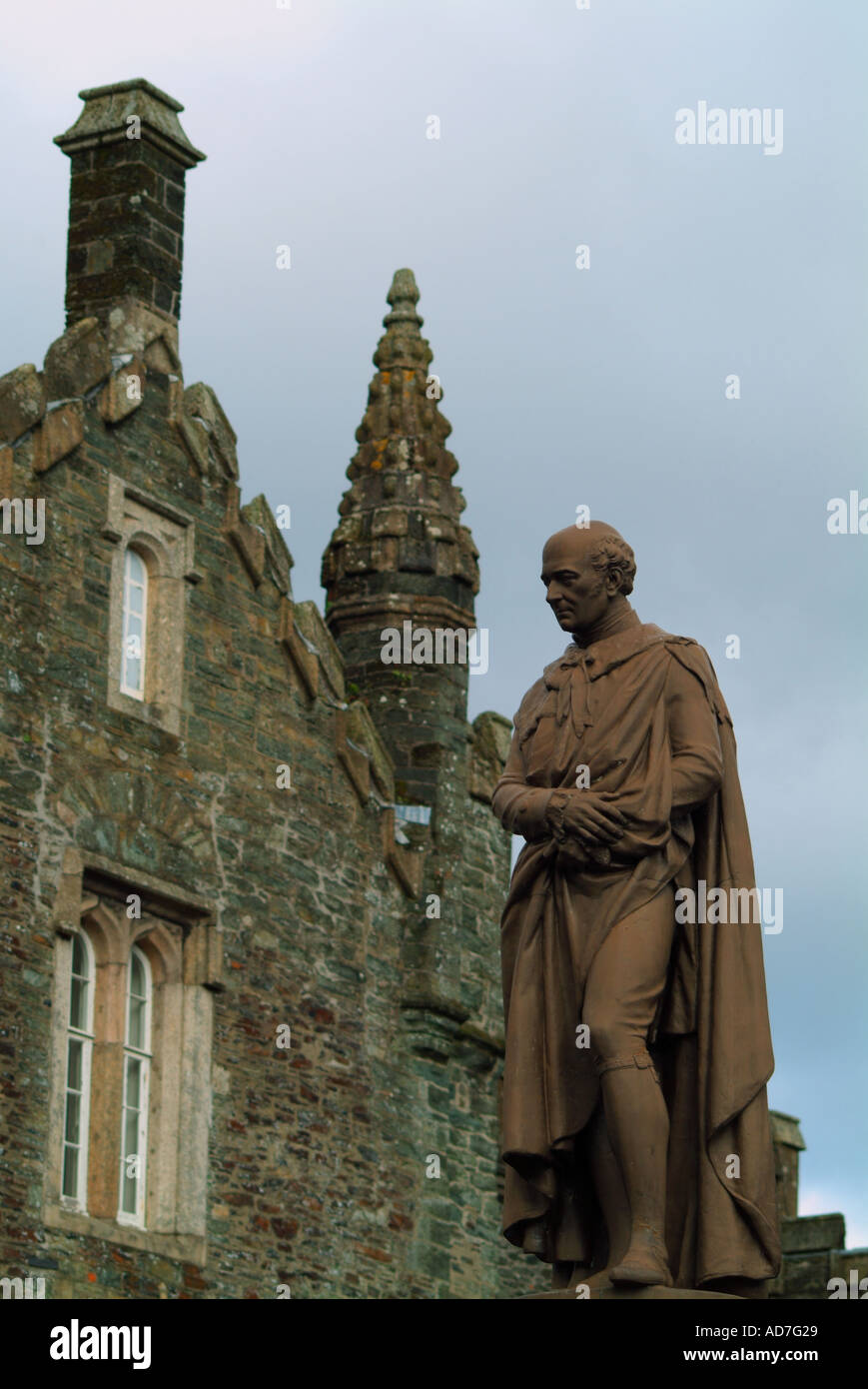 Duke of Bedford statue in Tavistock Devon UK Stock Photo - Alamy