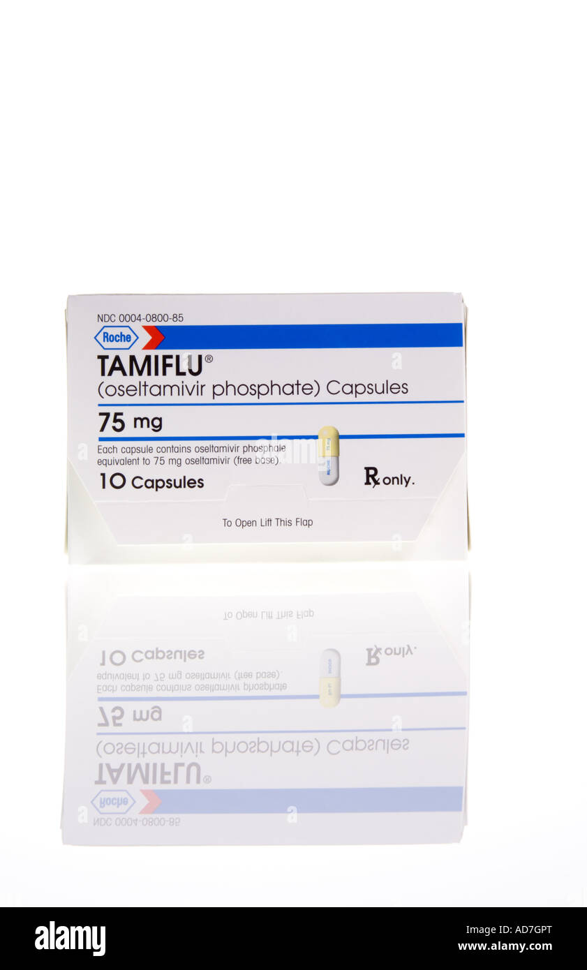 Tamiflu oseltamivir flu influenza Cut Out Stock Images & Pictures - Alamy