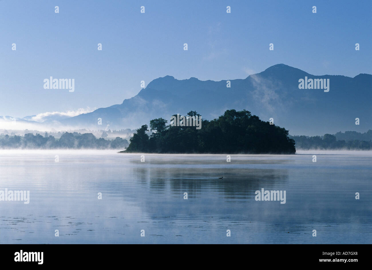 Autumn In Uffing In The Staffelsee High Resolution Stock Photography ...