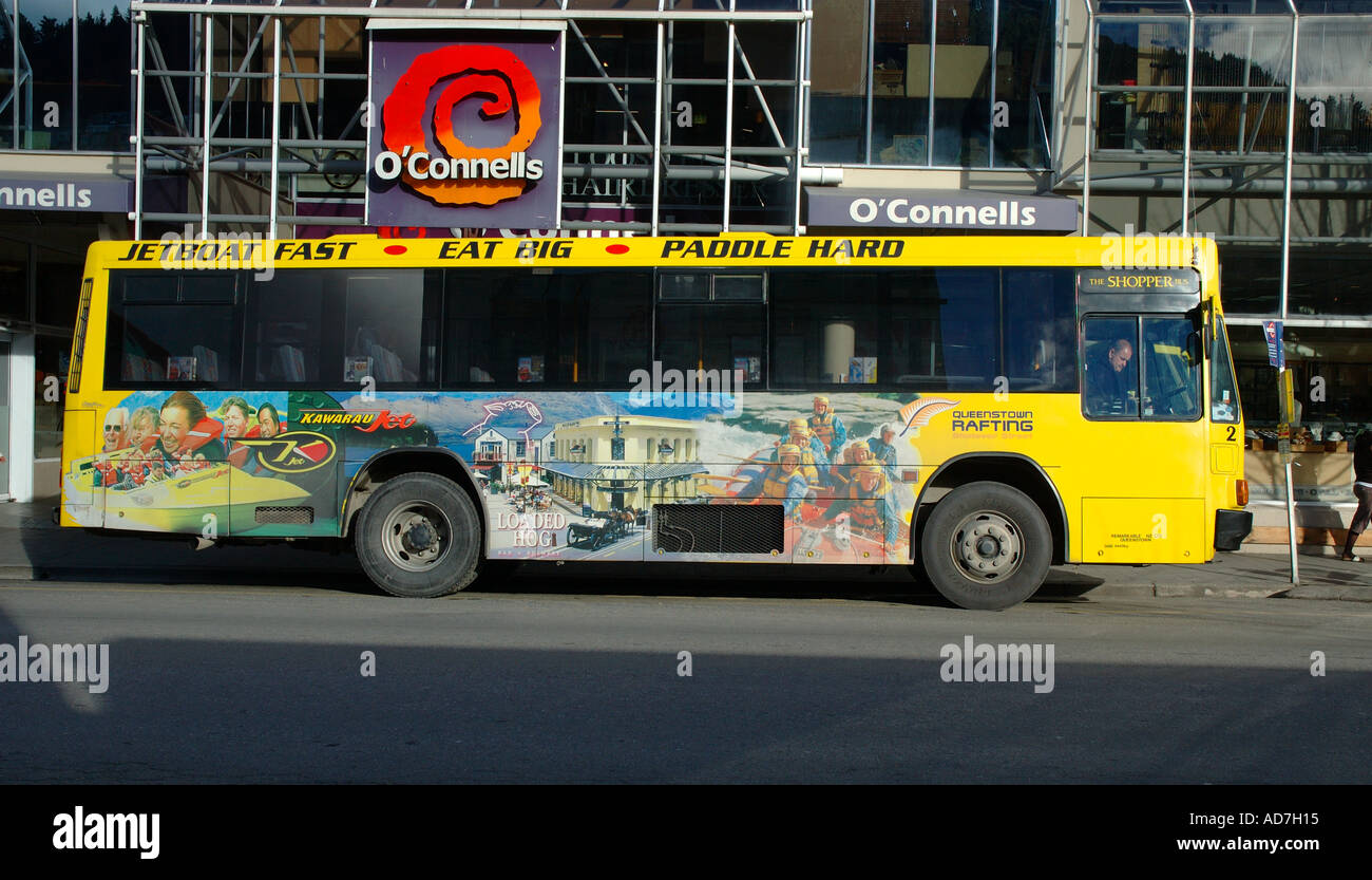 New Zealand Bus Stop Stock Photos & New Zealand Bus Stop Stock Images ...