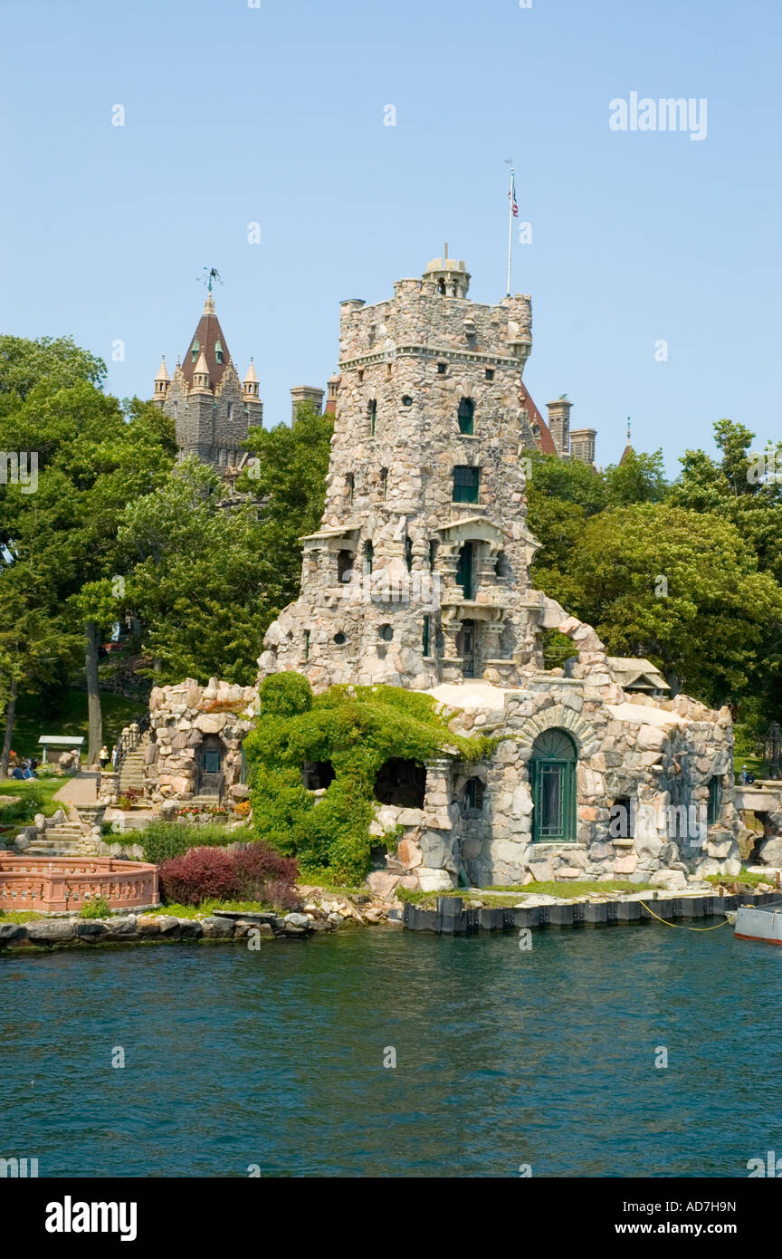 Boldt Castle Alster tower Stock Photo - Alamy