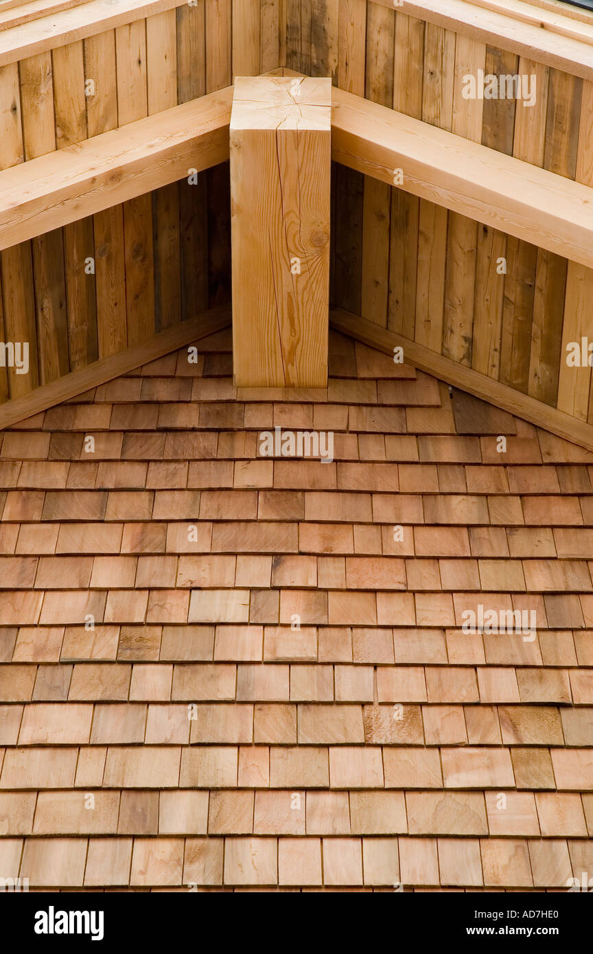 Cedar and Fir used in house construction Stock Photo - Alamy